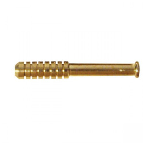3" Large Brass Digger Bat with Teeth - Heavy & Rugged Brass with Teeth ...